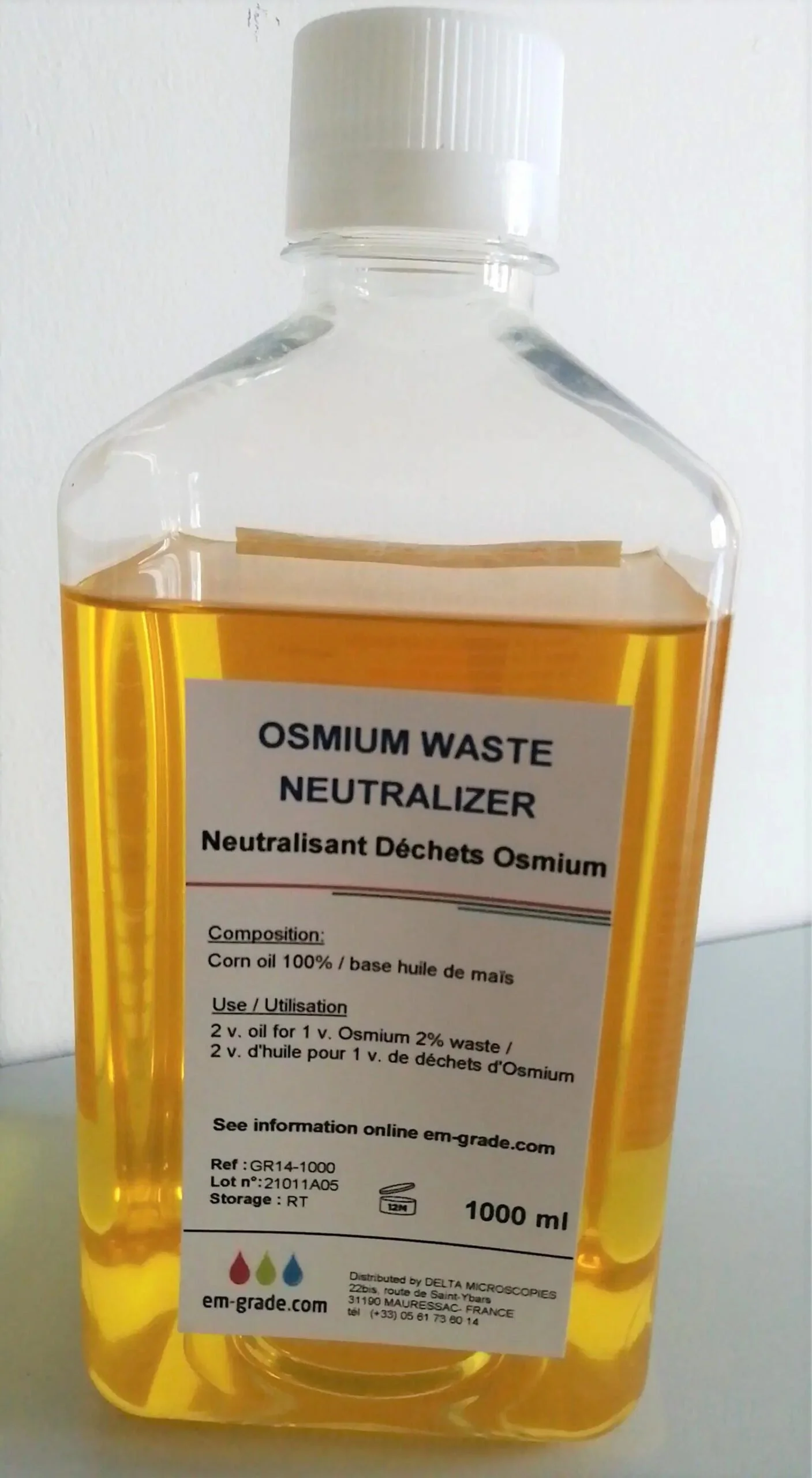 Osmium Waste Neutralizer Solution - Safe Disposal for Osmium