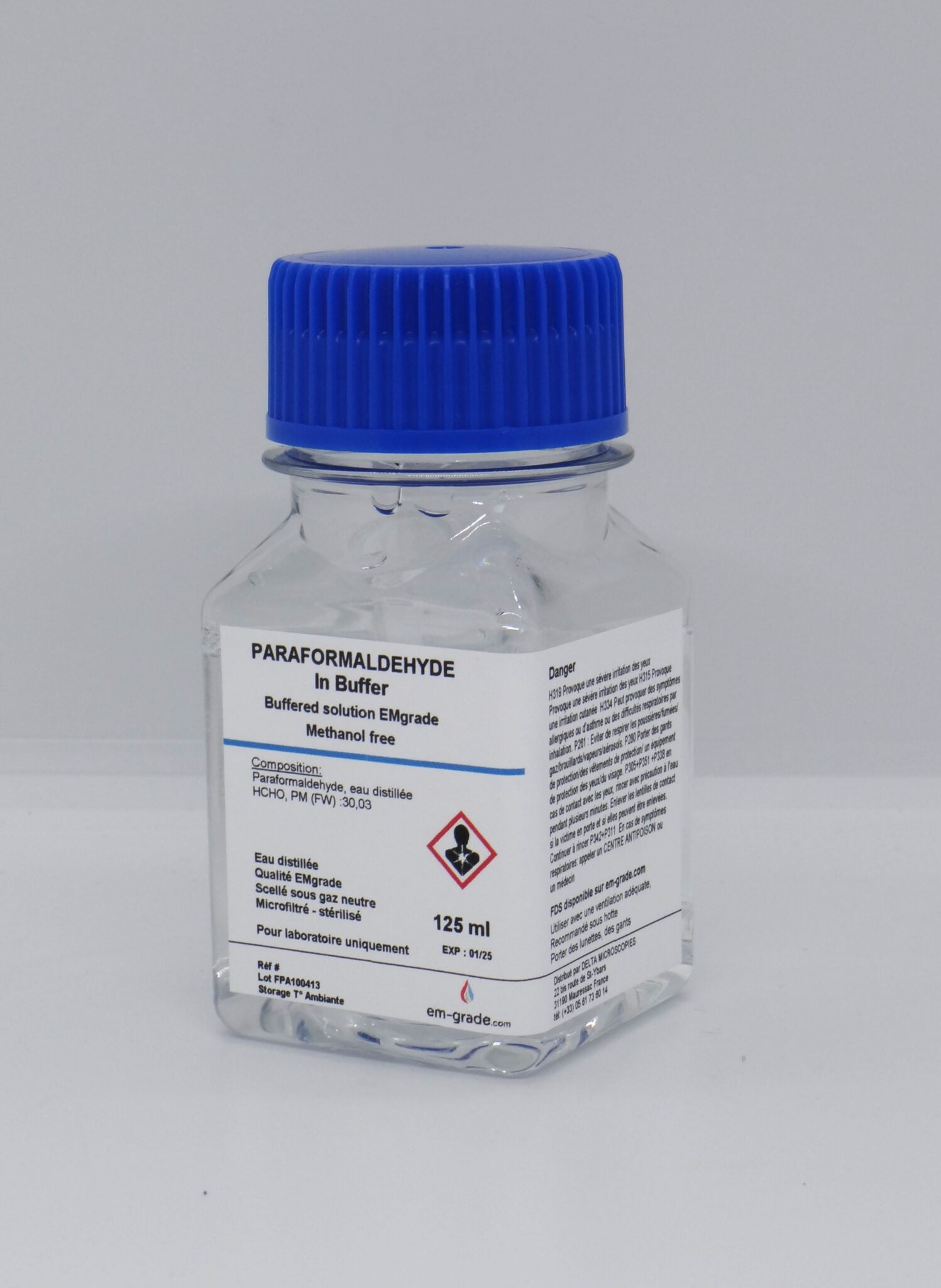 Paraformaldehyde (PFA) in Buffer - EM Grade